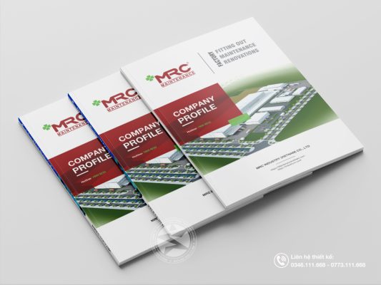 DỰ ÁN THIẾT KẾ PROFILE CÔNG TY MRC - Star Design