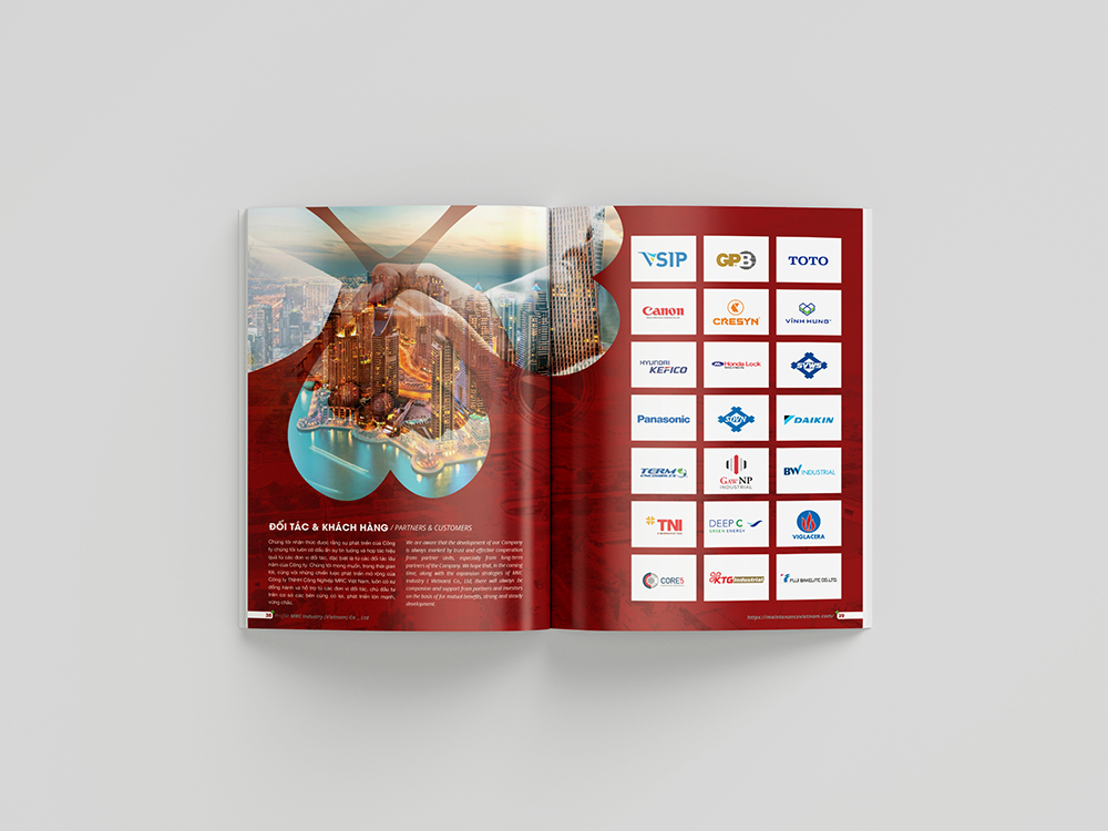 DỰ ÁN THIẾT KẾ PROFILE CÔNG TY MRC - Star Design