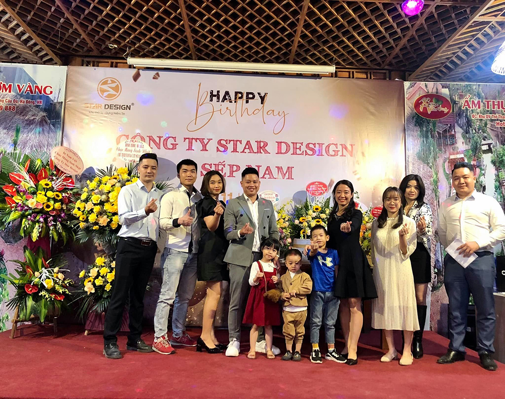 Sinh Nhật Công Ty - Star Design