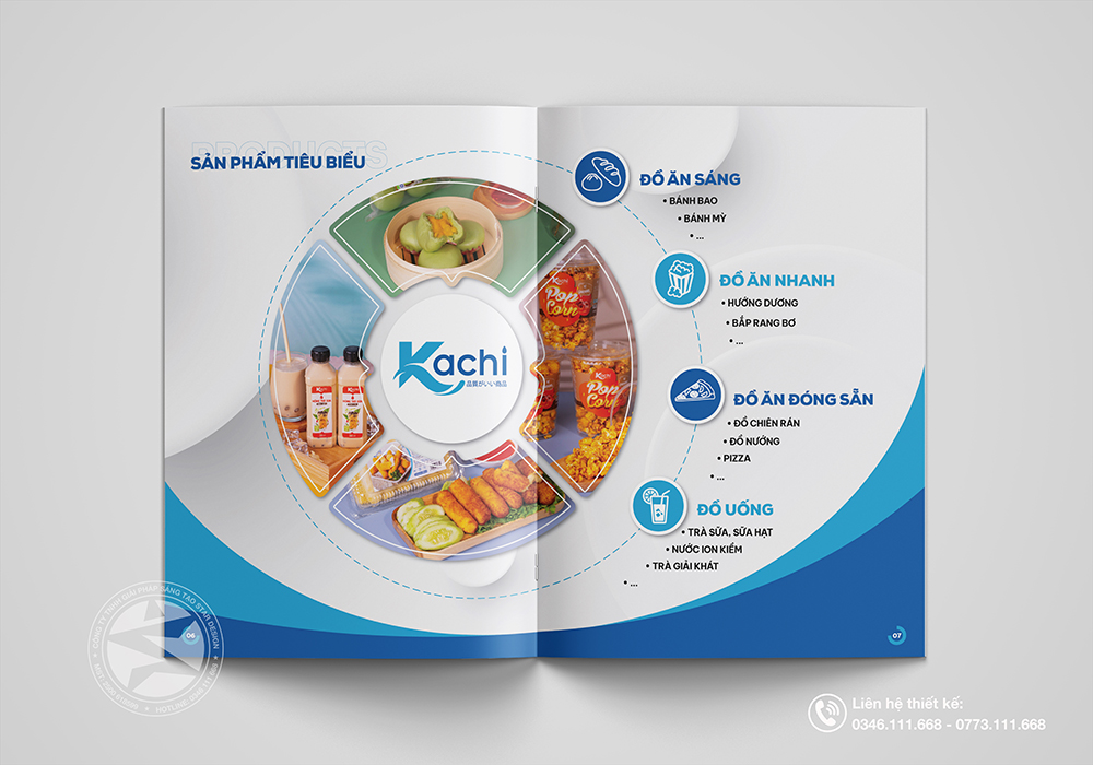 THIẾT KẾ CATALOGUE THỰC PHẨM KACHI - Star Design