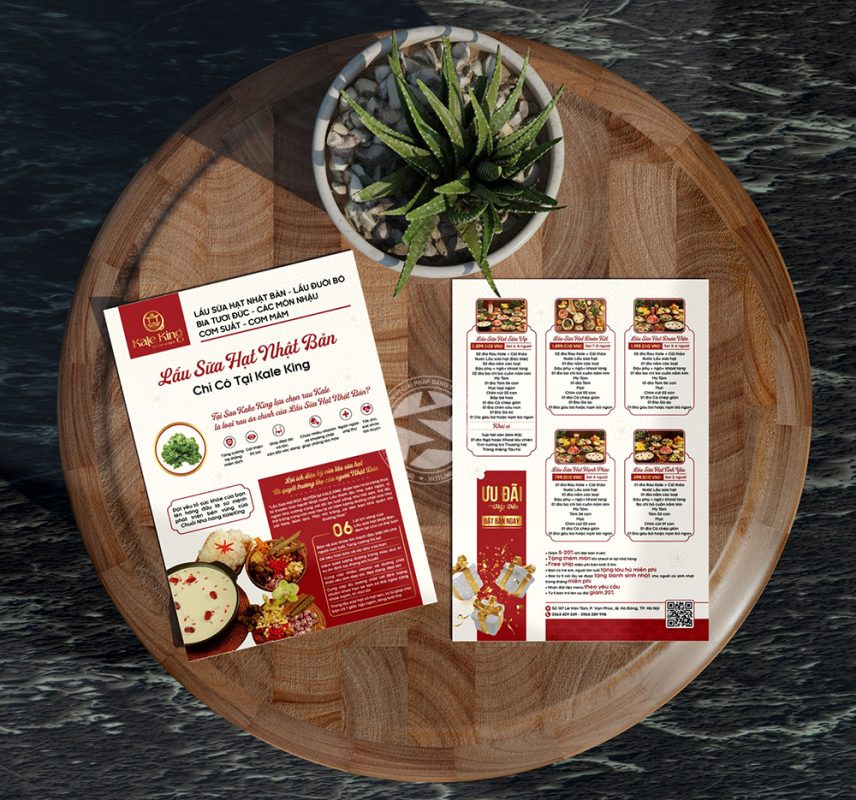 THIẾT KẾ LOGO - NHẬN DIỆN THƯƠNG HIỆU NHÀ HÀNG KALE KING - Star Design