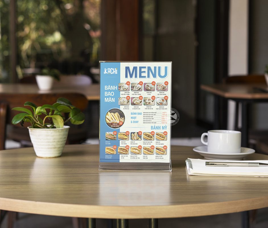 THIẾT KẾ MENU KACHI FOOD - Star Design