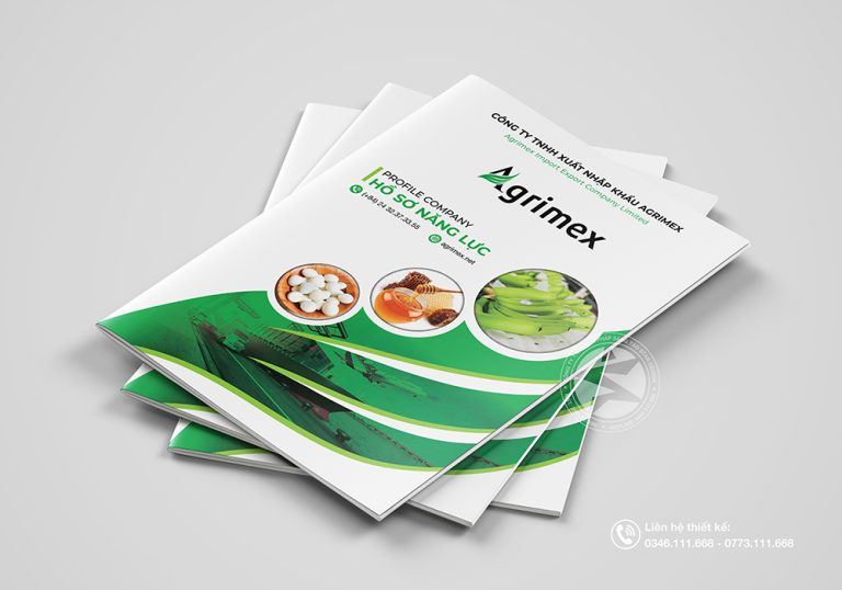 THIẾT KẾ HỒ SƠ NĂNG LỰC CÔNG TY XUẤT NHẬP KHẨU AGRIMEX - Star Design