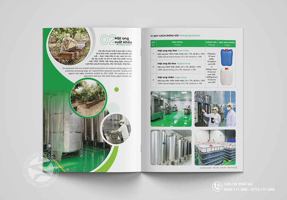 THIẾT KẾ HỒ SƠ NĂNG LỰC CÔNG TY XUẤT NHẬP KHẨU AGRIMEX - Star Design