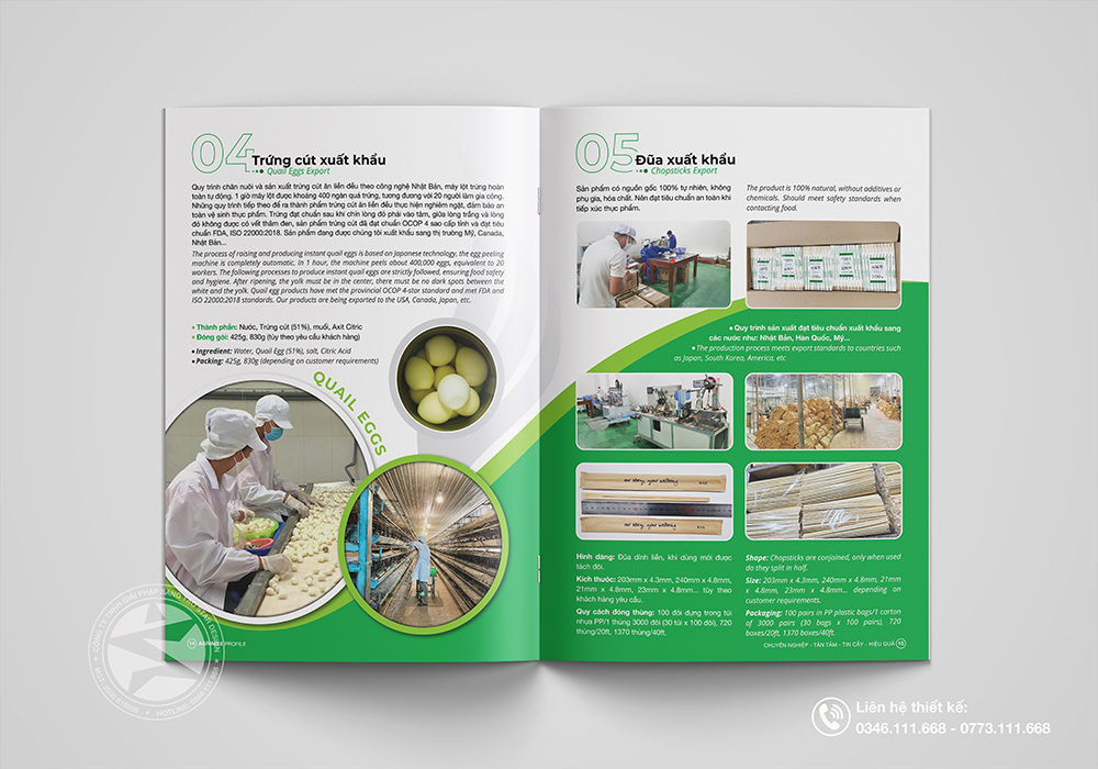 THIẾT KẾ HỒ SƠ NĂNG LỰC CÔNG TY XUẤT NHẬP KHẨU AGRIMEX - Star Design